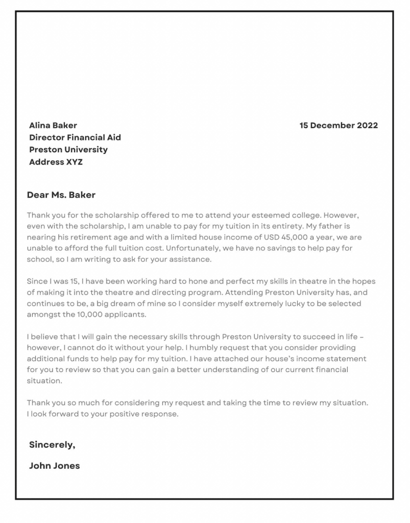 Grade Appeal Letter For Change